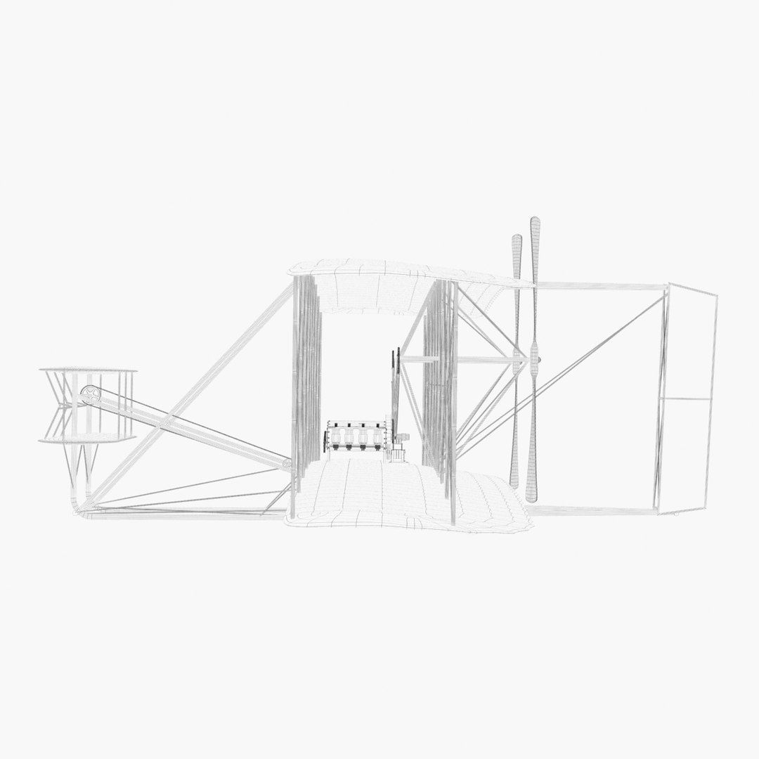 Wright Flyer 3D - TurboSquid 1202177
