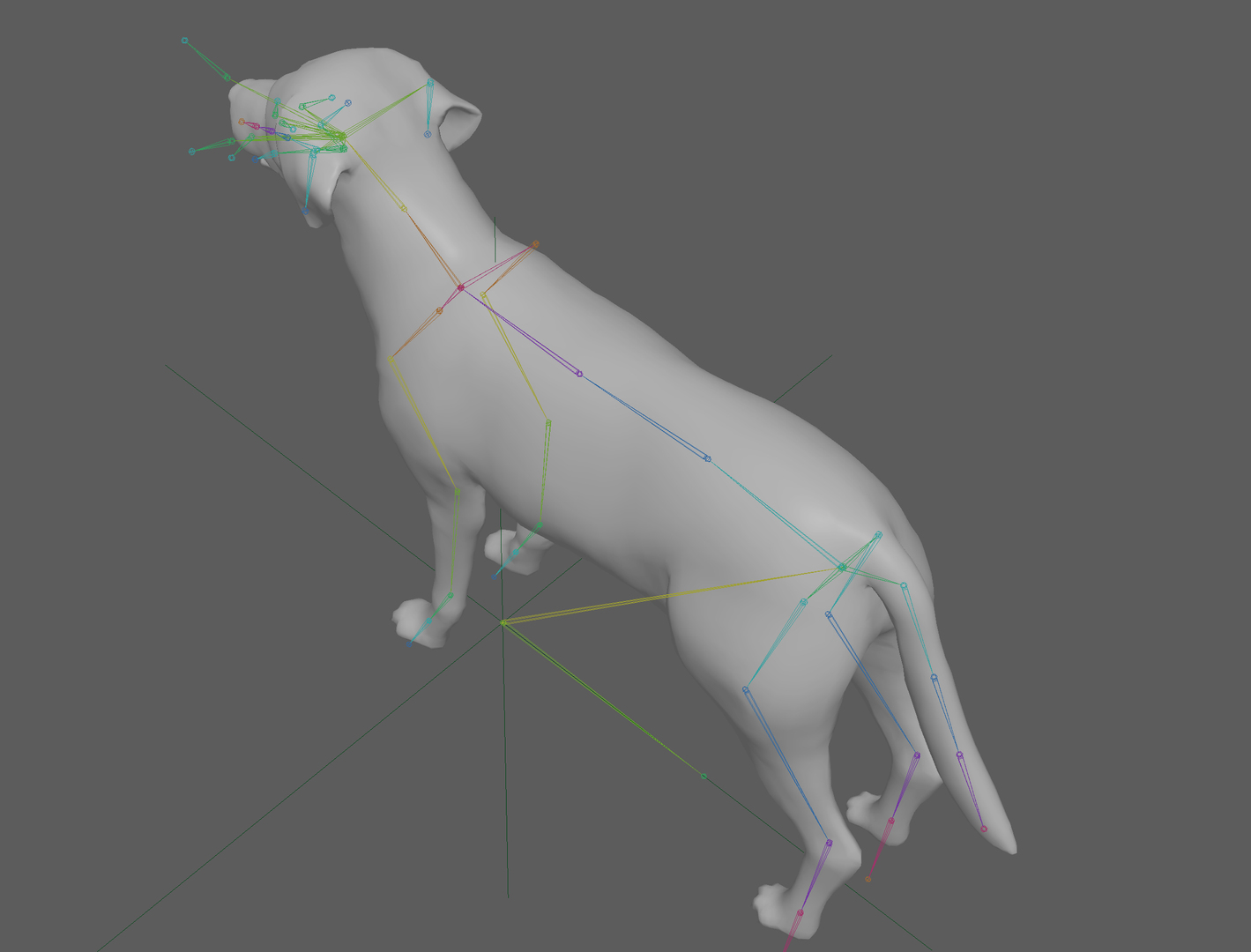 3D Labrador Retriever - Dog Rig model - TurboSquid 1904655