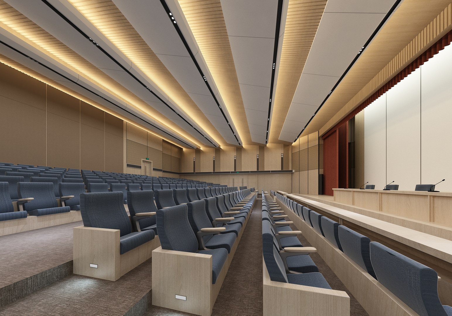 3D Lecture Hall Collection 01 - TurboSquid 2107066