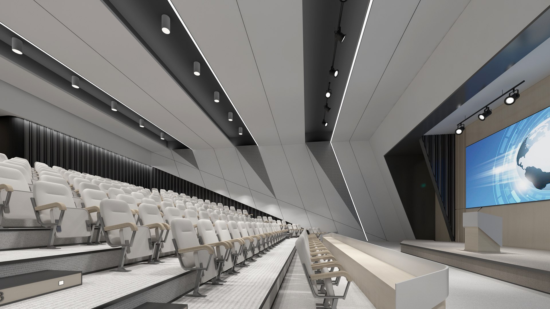 3D Lecture Hall Collection 01 - TurboSquid 2107066