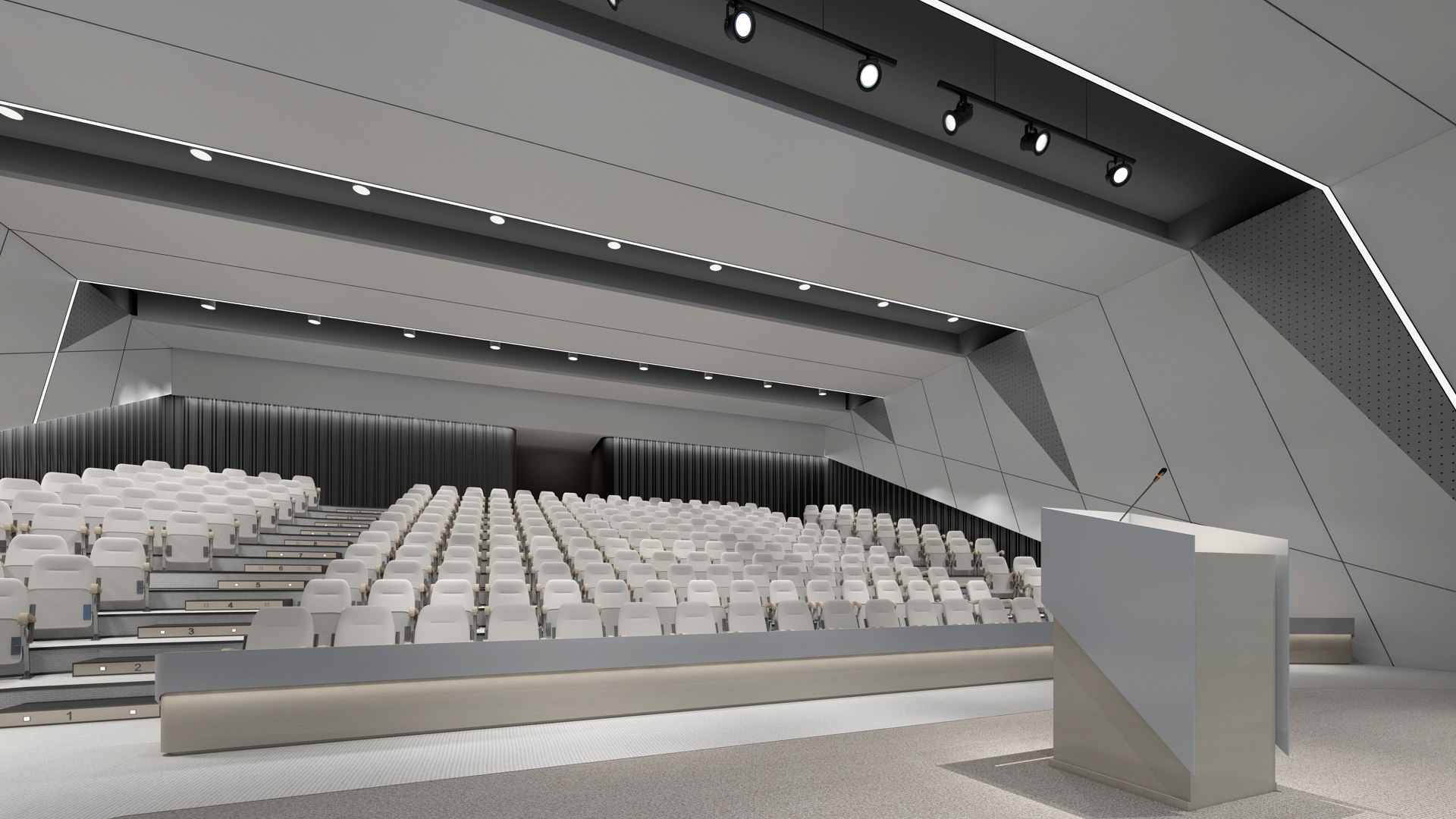 3D Lecture Hall Collection 01 - TurboSquid 2107066