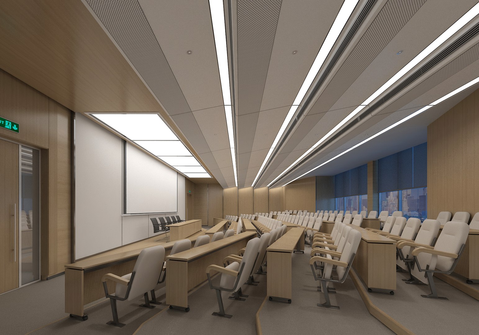3D Lecture Hall Collection 01 - TurboSquid 2107066