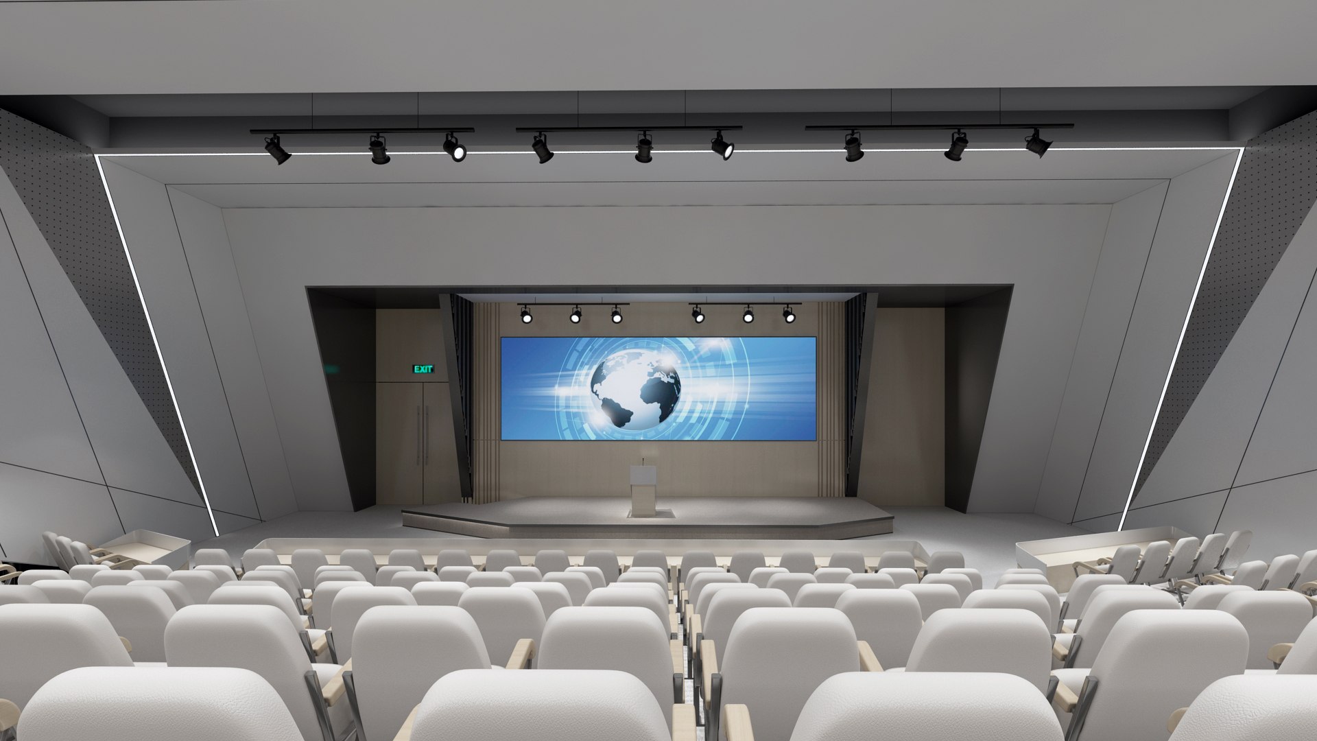 3D Lecture Hall Collection 01 - TurboSquid 2107066