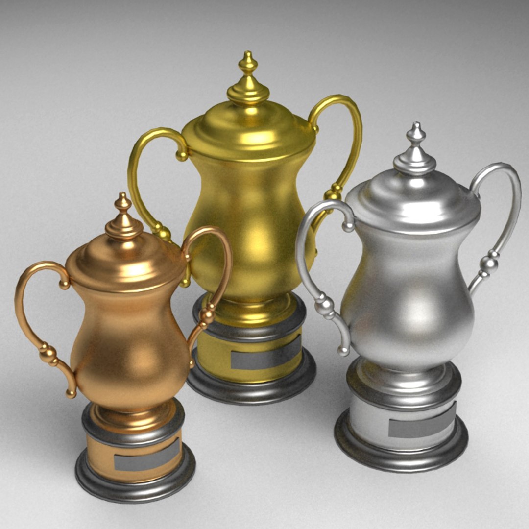 Maya Trophy Gold Silver