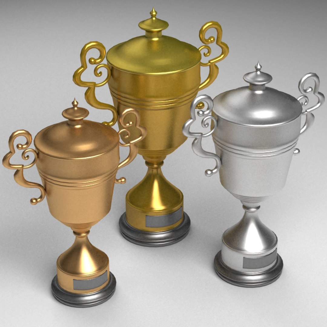 Maya Trophy Gold Silver