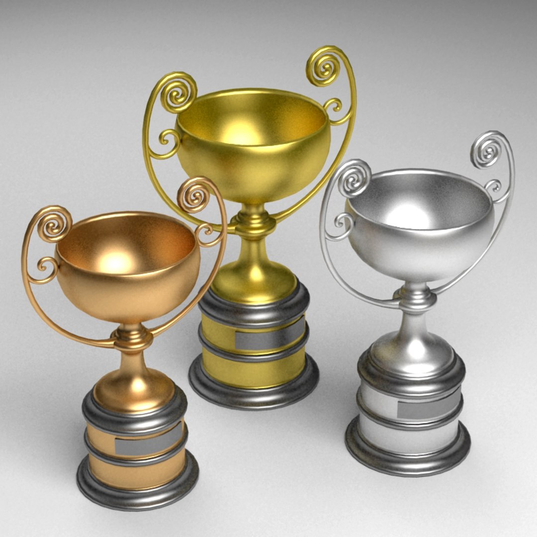 Maya Trophy Gold Silver