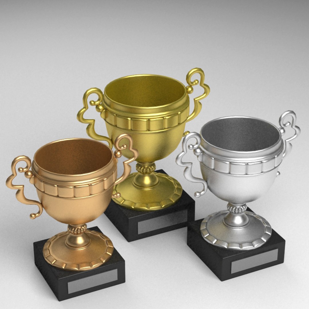 Maya Trophy Gold Silver