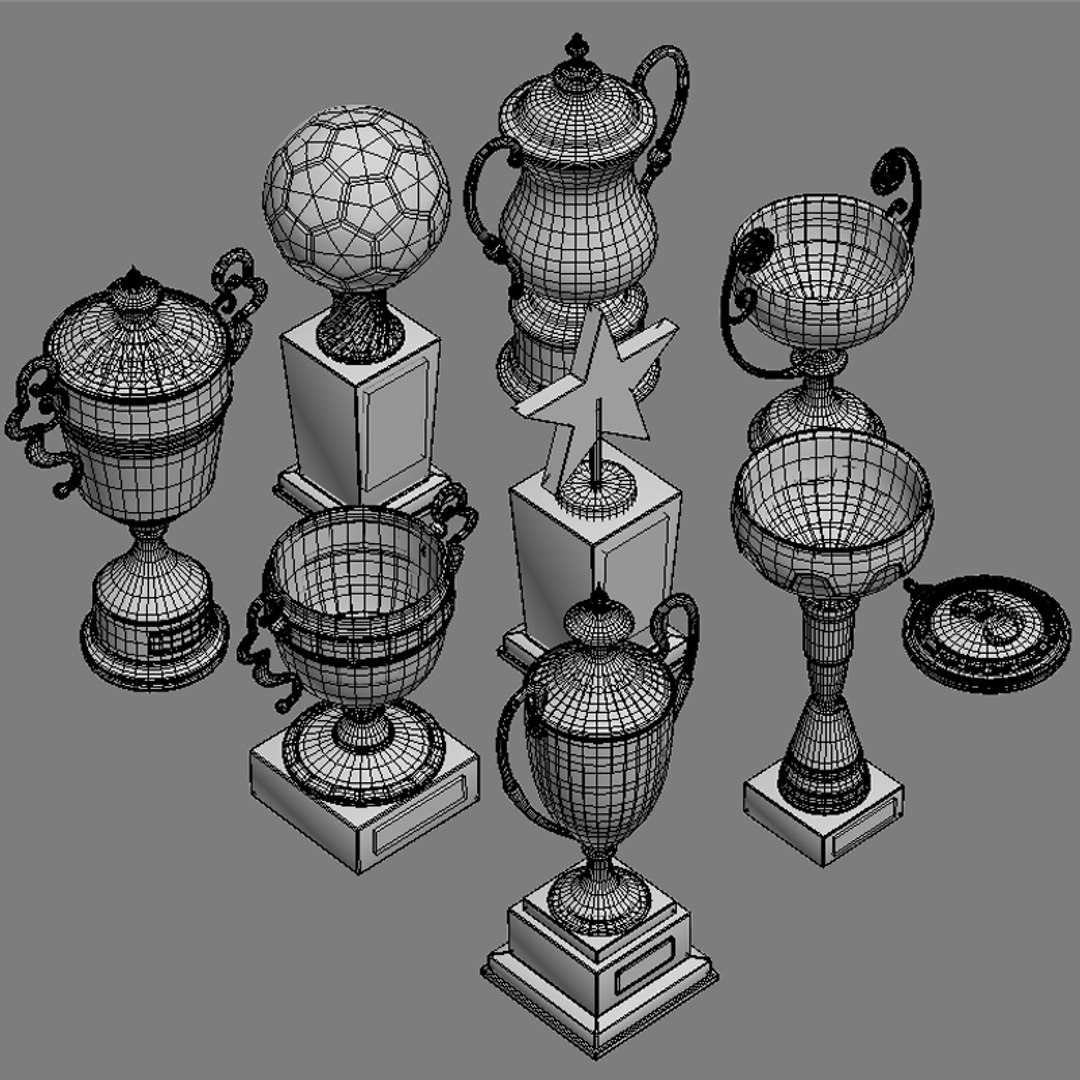 Maya Trophy Gold Silver