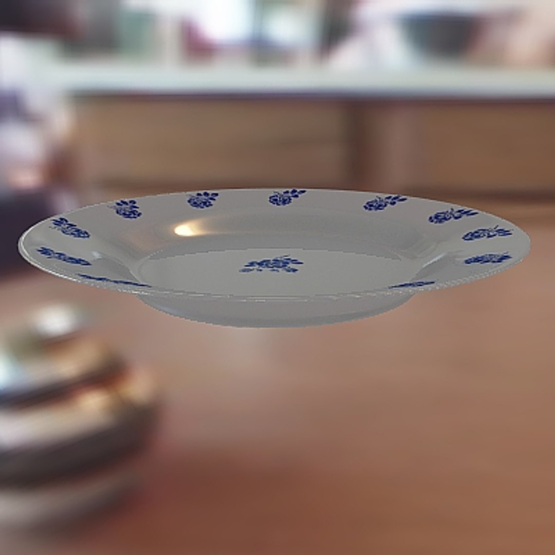 3d Small Plate
