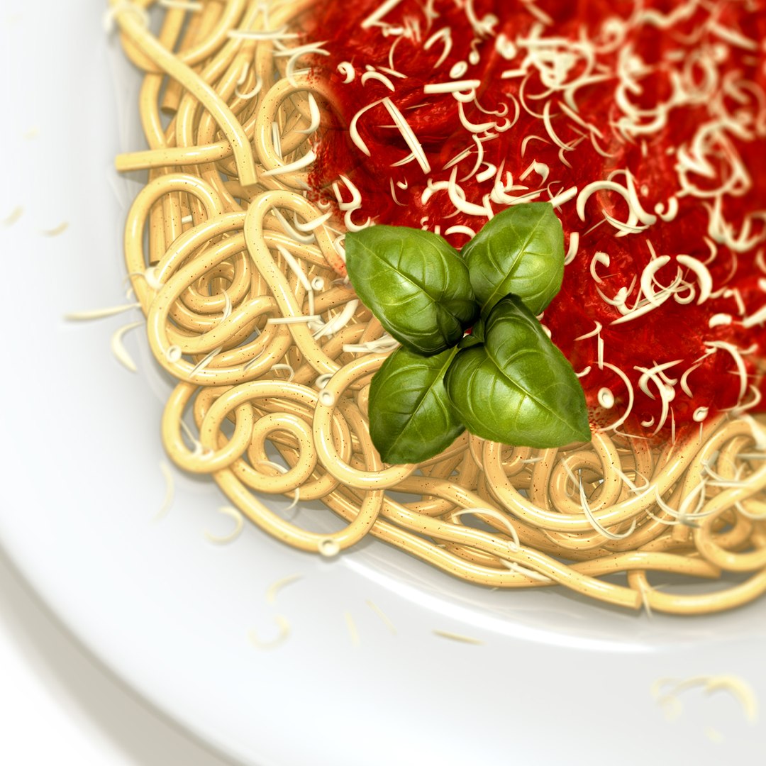 3ds max spaghetti modeled