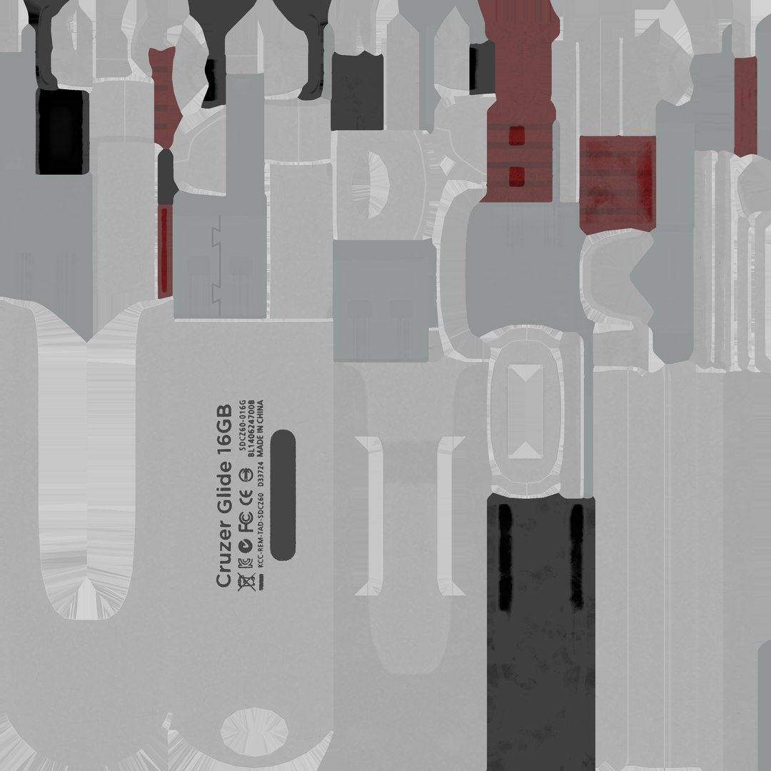 USB Flash Drive 4K Low-poly Model - TurboSquid 1969751