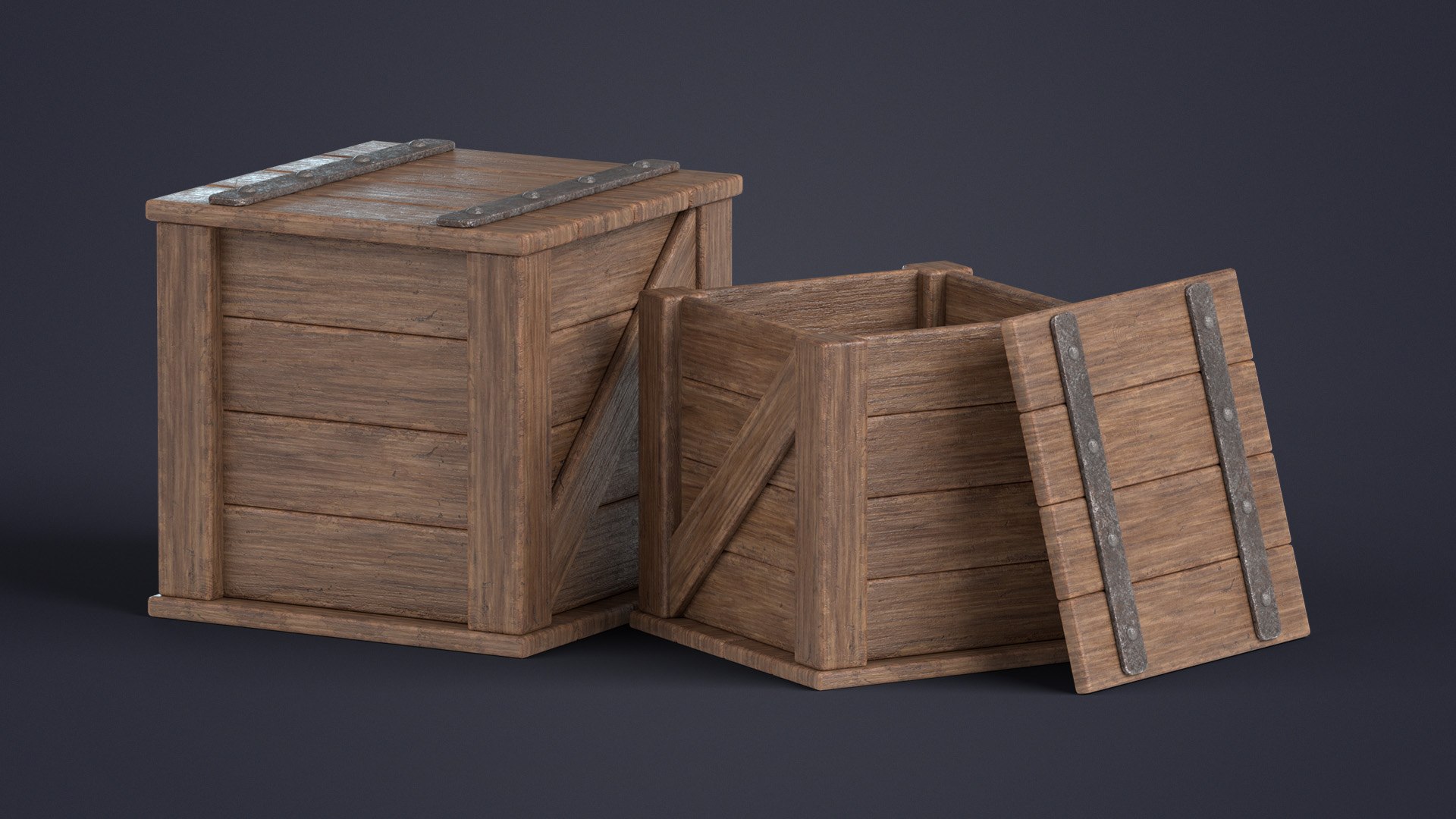 3D Wooden Medieval Pack - Storage Model - TurboSquid 2386924