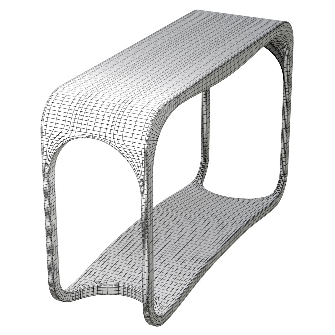 3D Kathy Kuo Idris Modern Classic Table model - TurboSquid 1959837