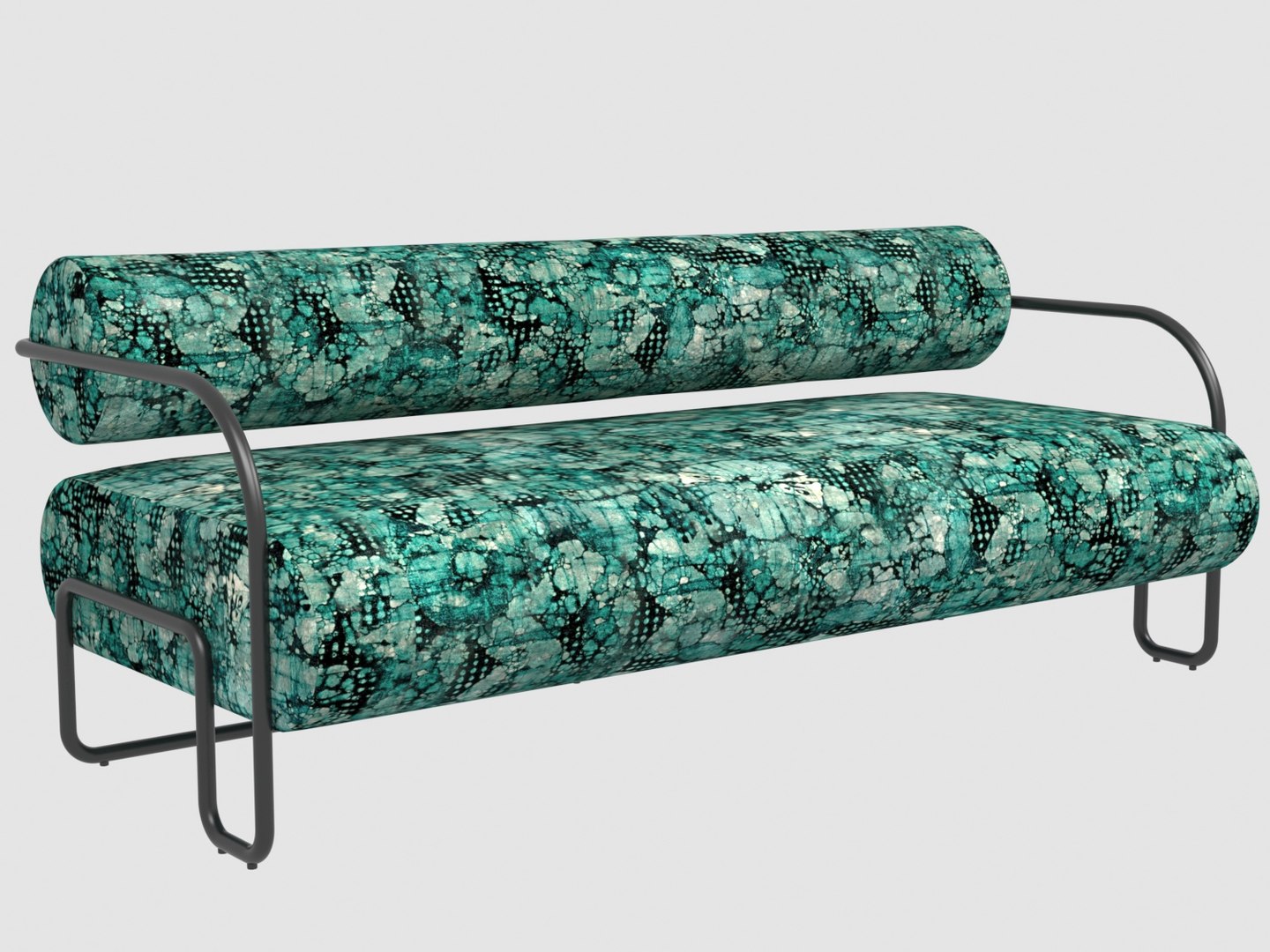 Ardent Sofa Black Powder Model - TurboSquid 1587256