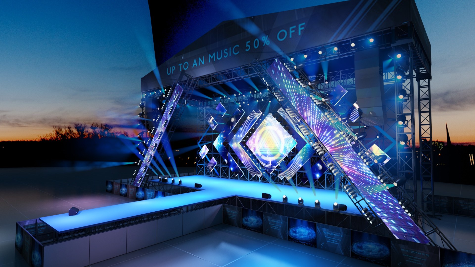 Mega Stage 1 3D - TurboSquid 2113481