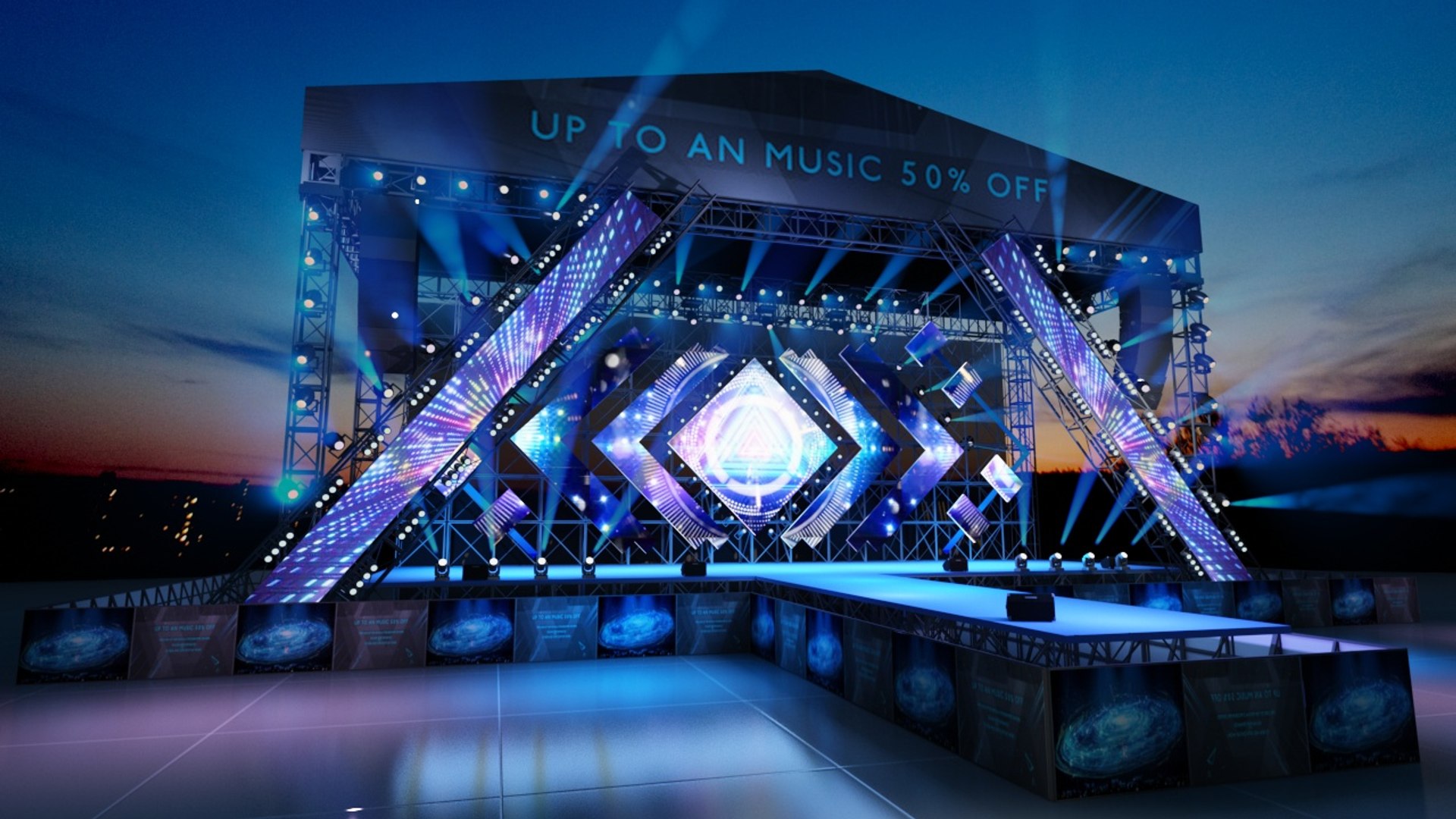 Mega Stage 1 3D - TurboSquid 2113481