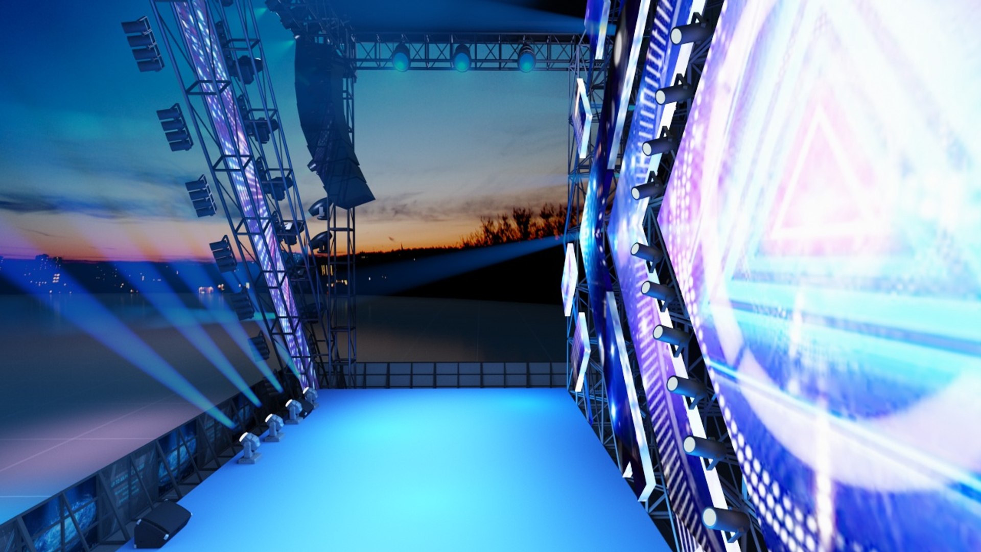 Mega Stage 1 3D - TurboSquid 2113481