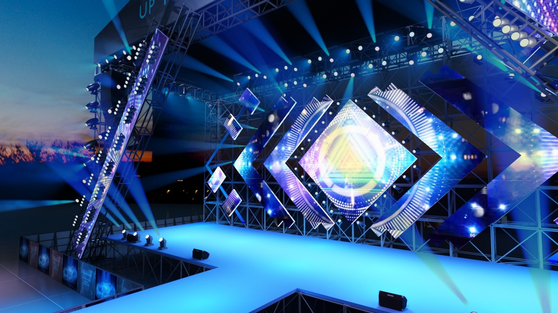 Mega Stage 1 3D - TurboSquid 2113481