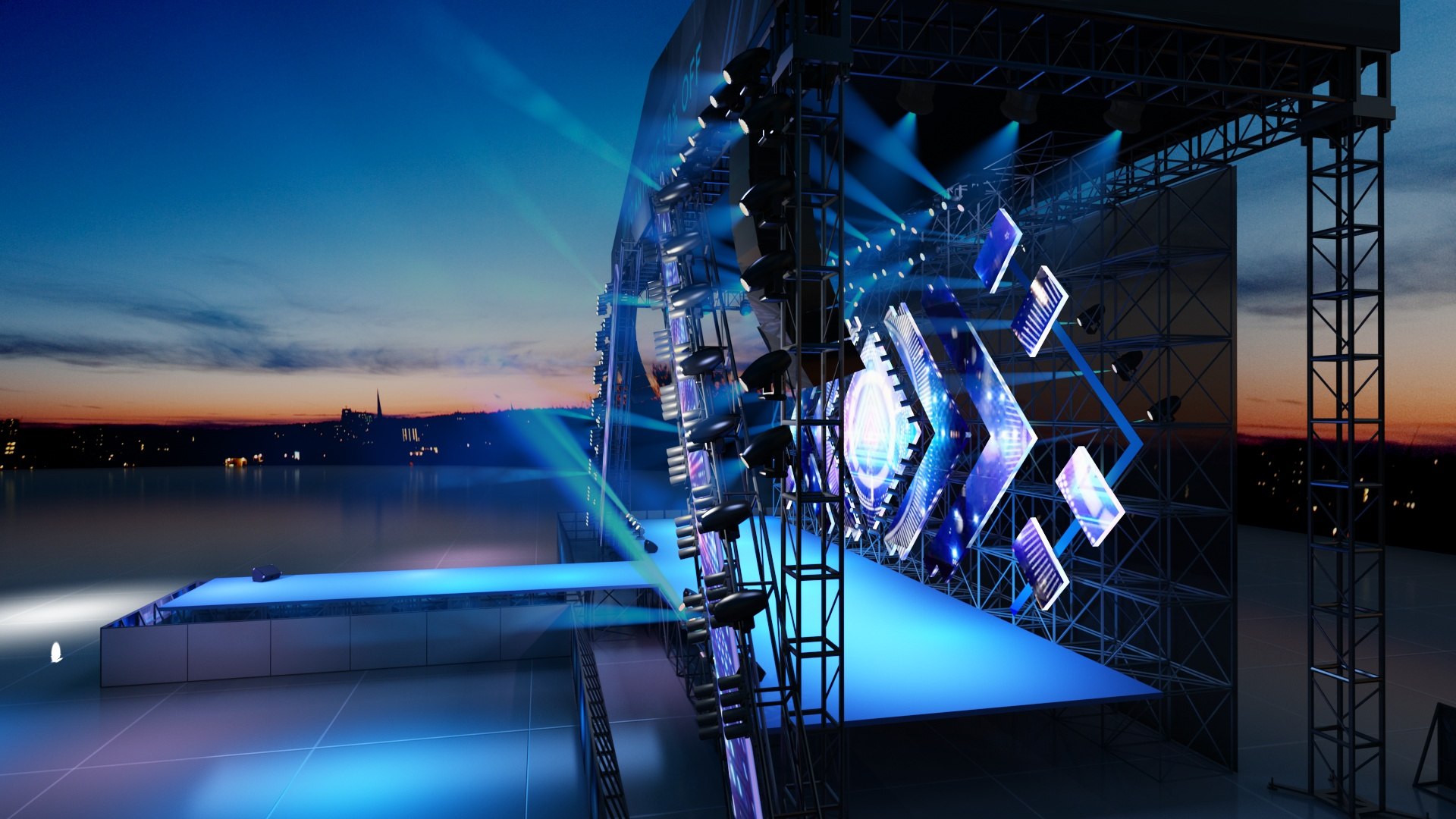 Mega Stage 1 3D - TurboSquid 2113481