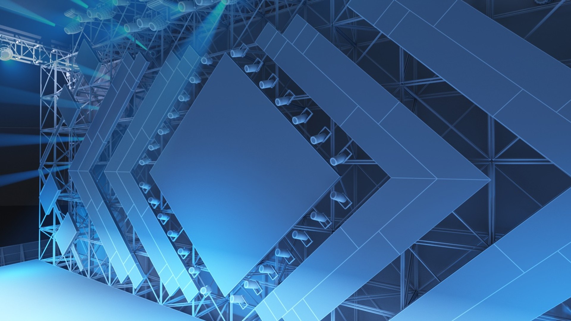 Mega Stage 1 3D - TurboSquid 2113481