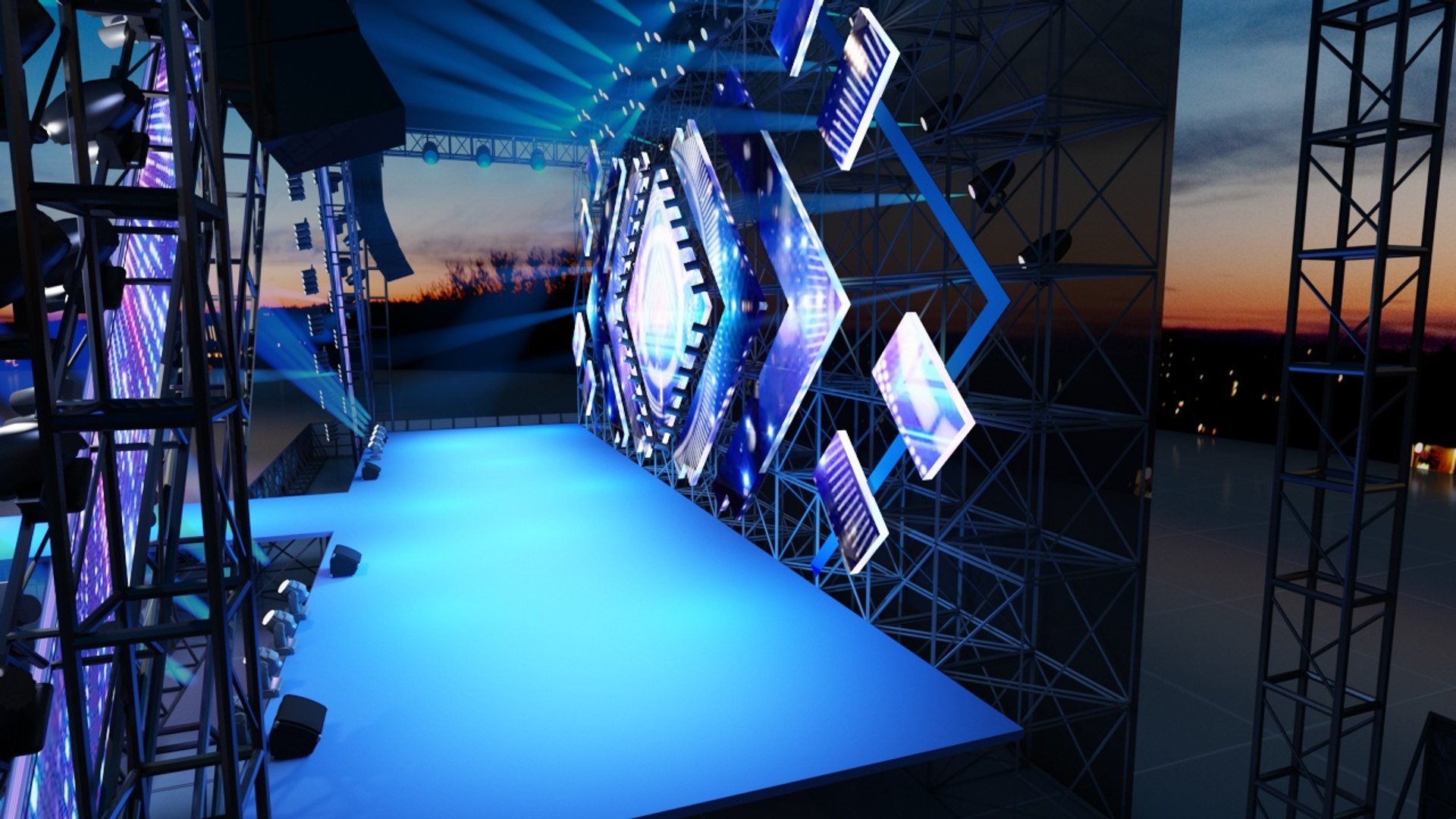 Mega Stage 1 3D - TurboSquid 2113481