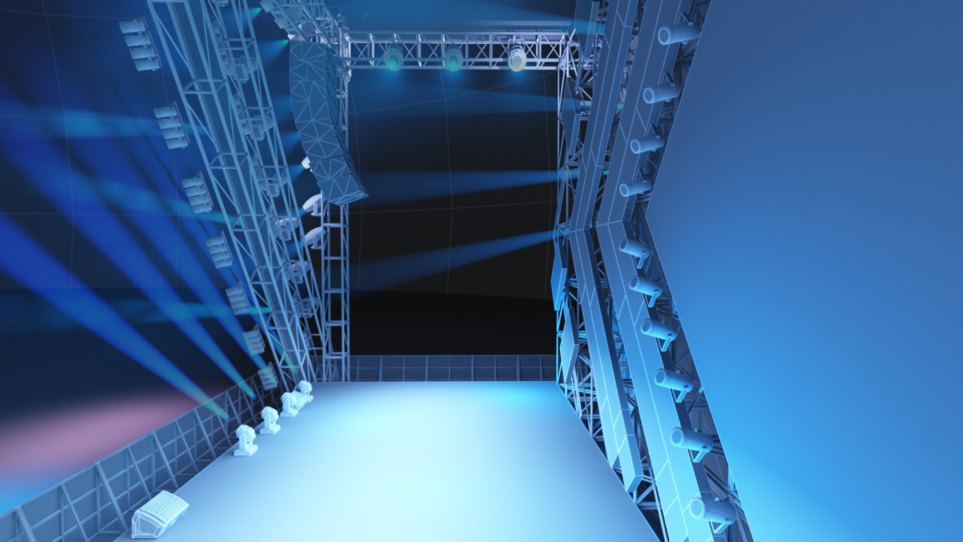 Mega Stage 1 3D - TurboSquid 2113481