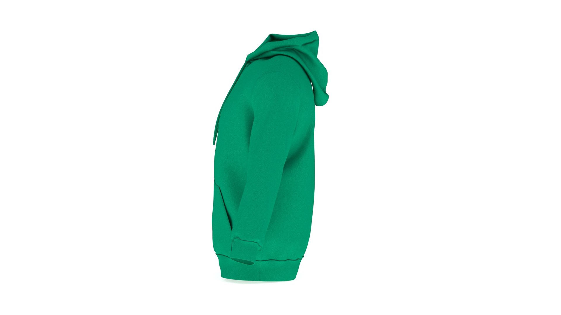 3D Hoodie Generic Green model - TurboSquid 2139607