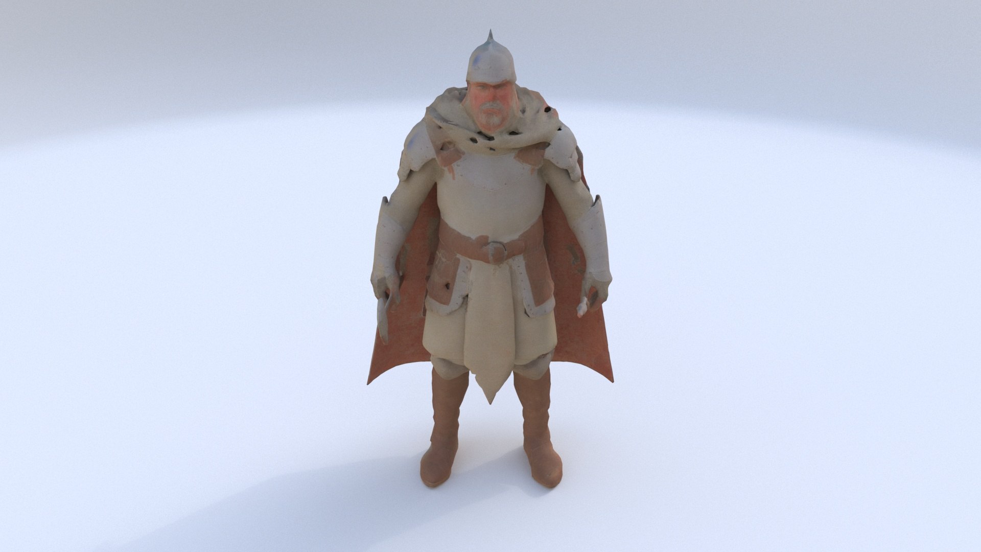 Mercenary Captain 3D Model - TurboSquid 2328757