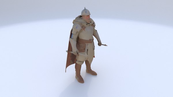 modelo 3d Capitán mercenario - TurboSquid 2328757