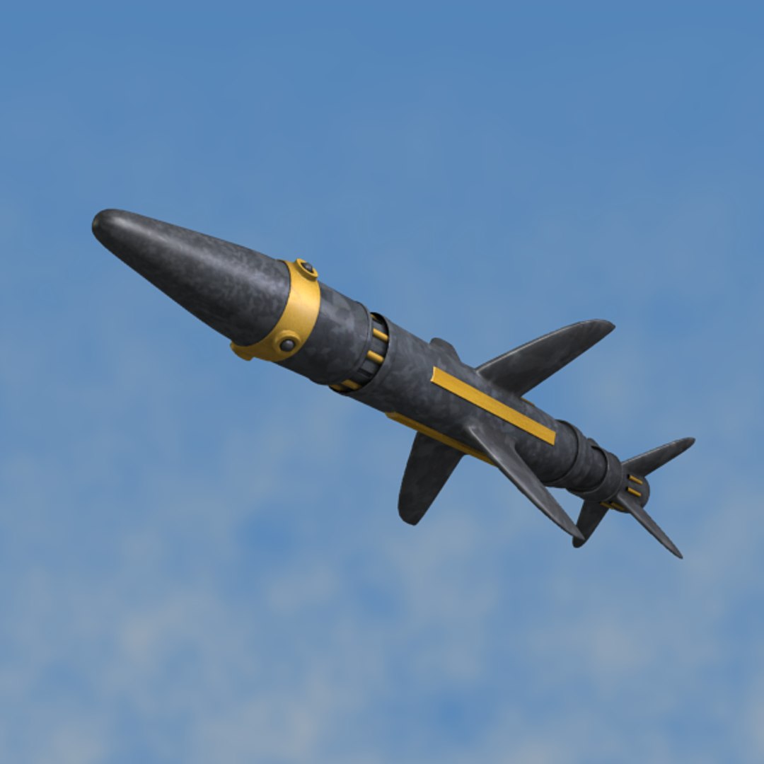 Free Missile 3d Model