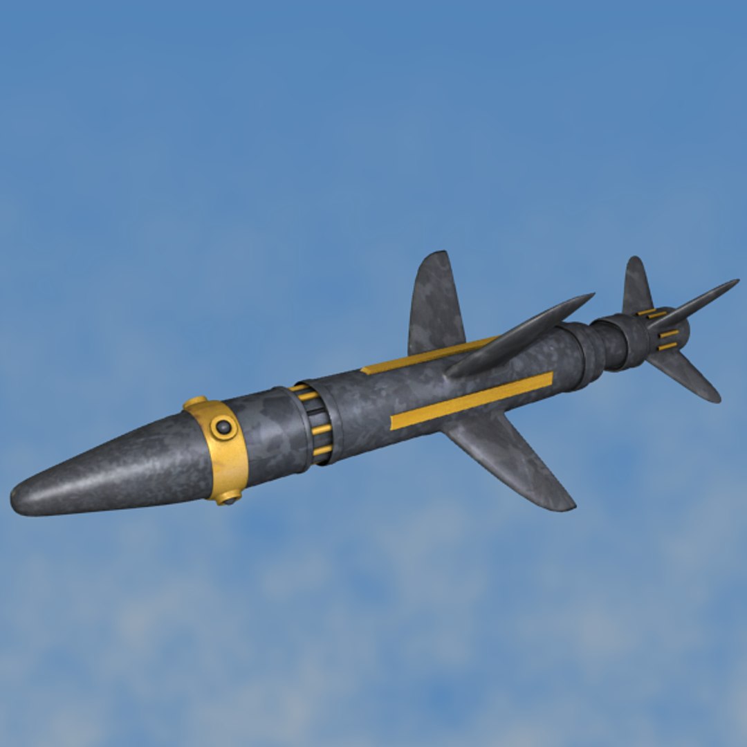 Free Missile 3d Model