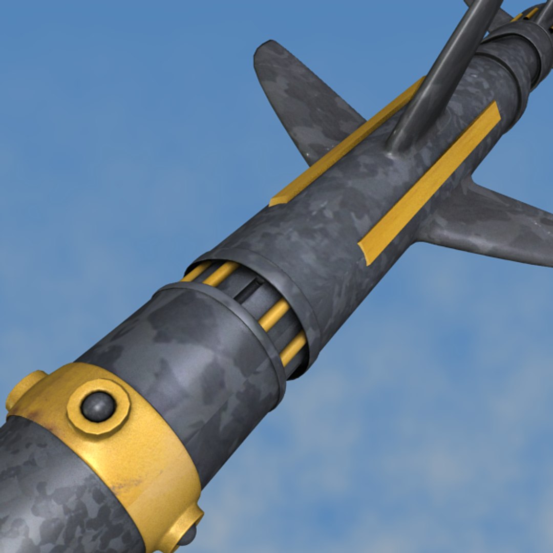 Free Missile 3d Model