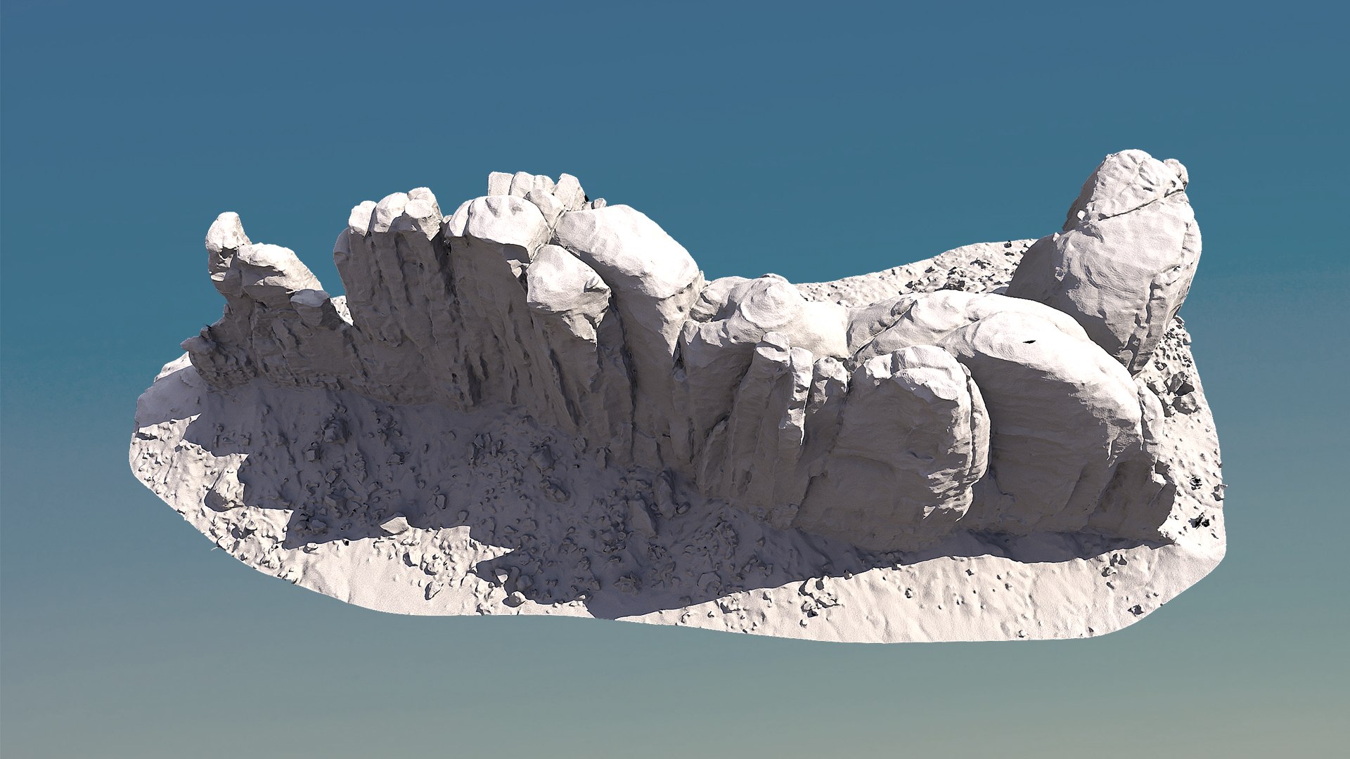 3D canyon cliff - TurboSquid 1679828
