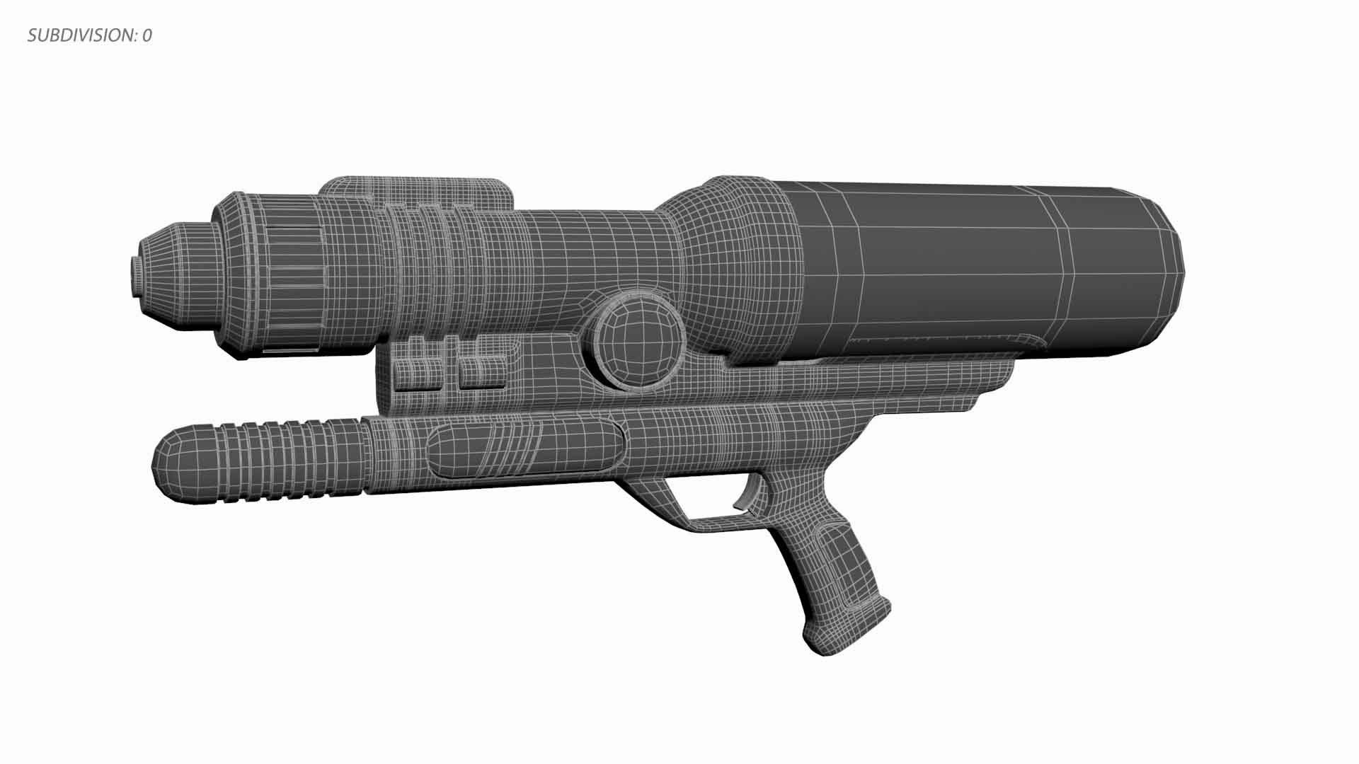 3D Model Water Gun Blaster - TurboSquid 1727402