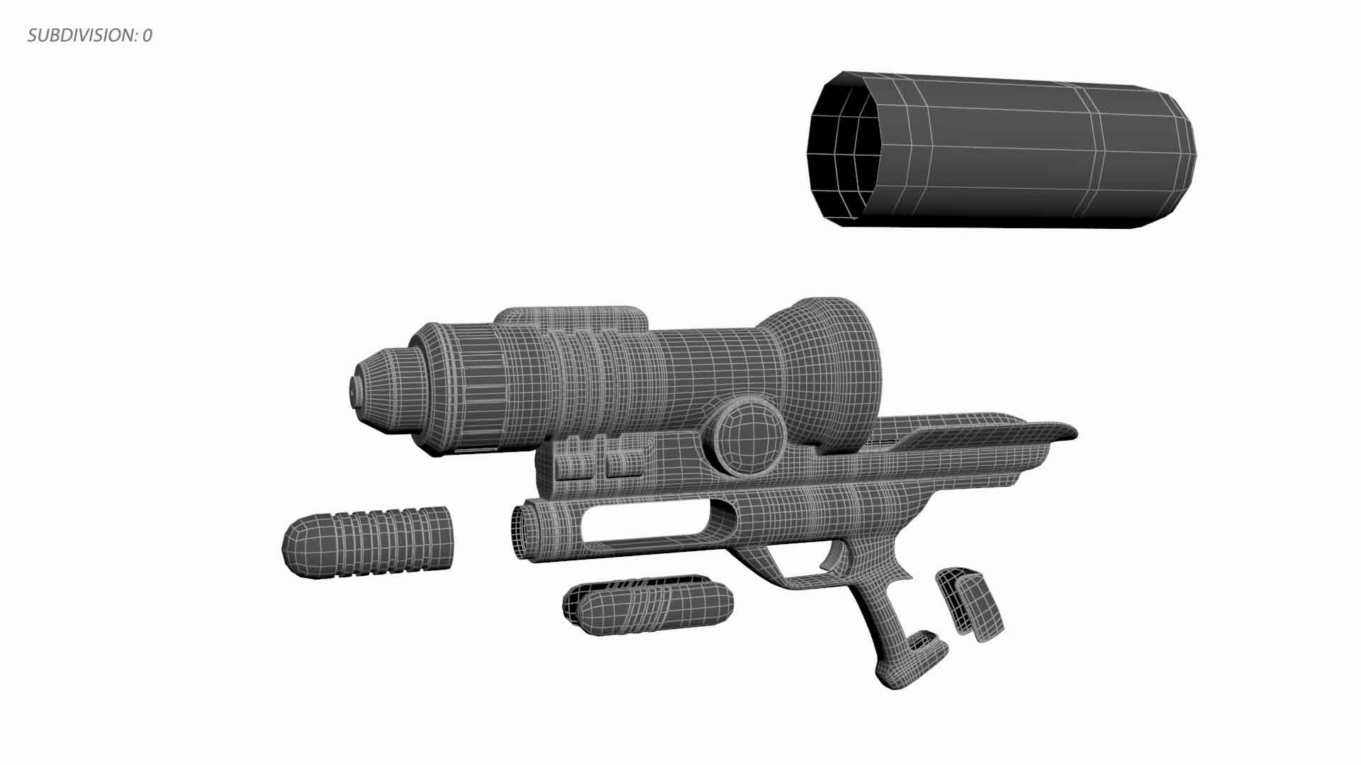 3D Model Water Gun Blaster - TurboSquid 1727402