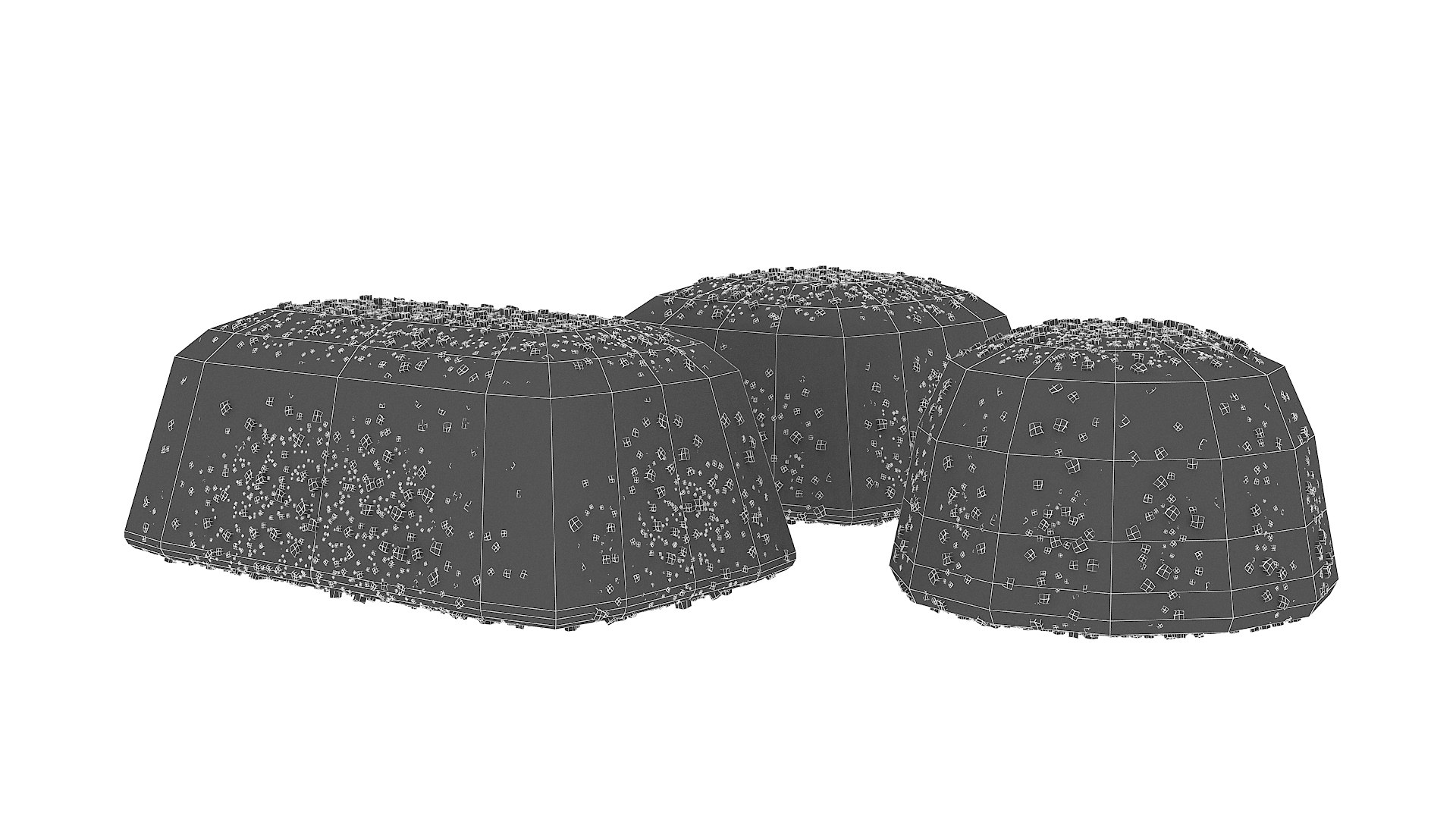 Assorted Sugar Gumdrops 3D Model - TurboSquid 1817692