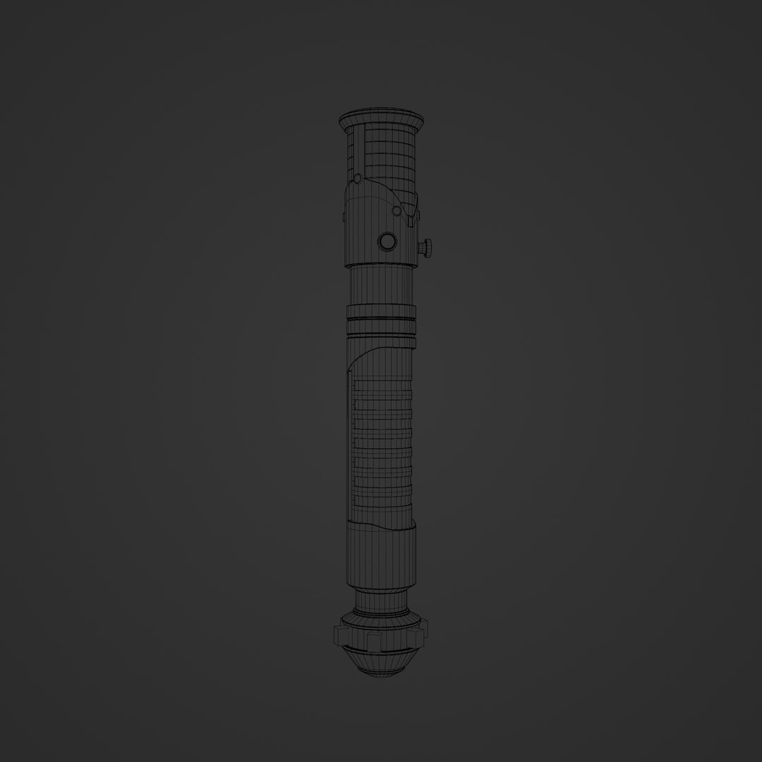Obi Wan Kenobi First Lightsaber 3D Model - TurboSquid 2236070