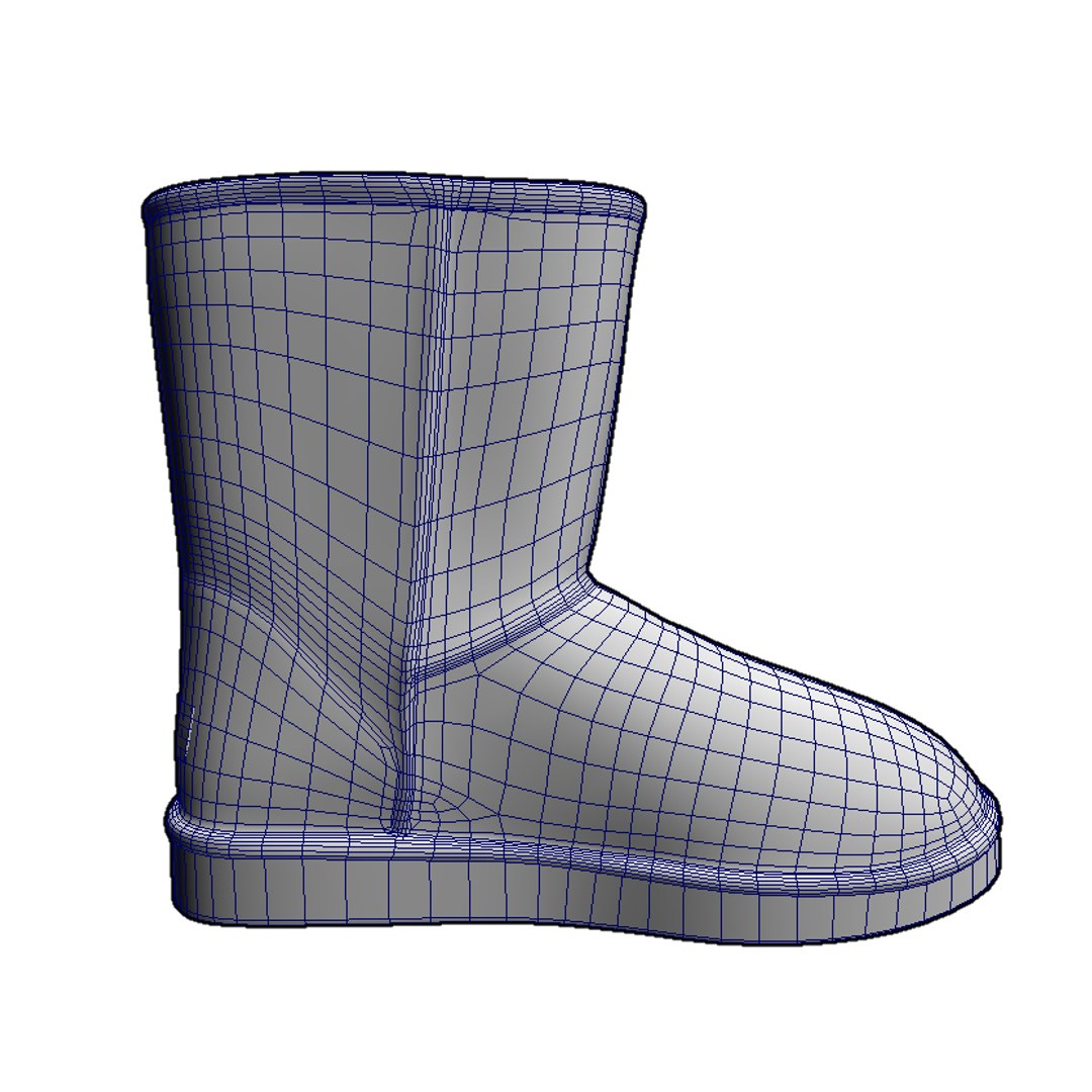 3D Uggs Boot Model - TurboSquid 1278490