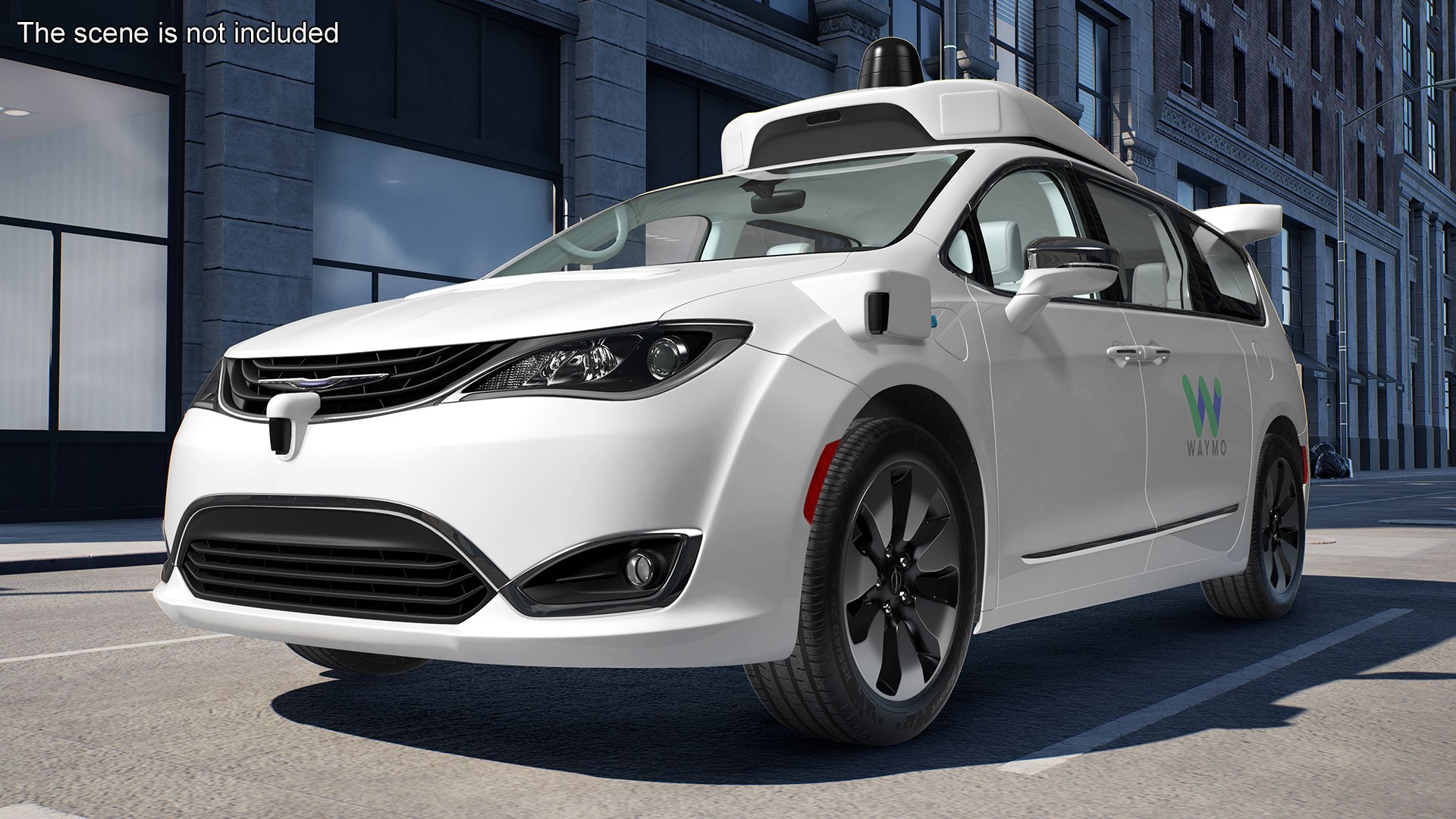 3D Waymo NAIAS 3 Self Driving Car Simple Interior - TurboSquid 2112756