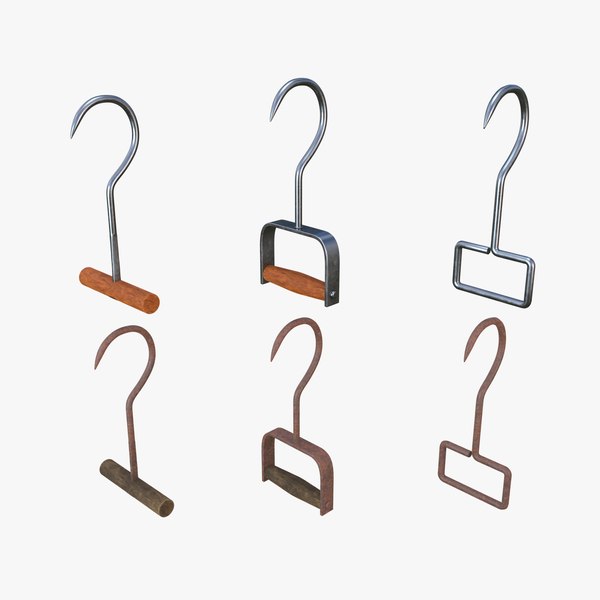 Hay hook 2 3D model - TurboSquid 2148648