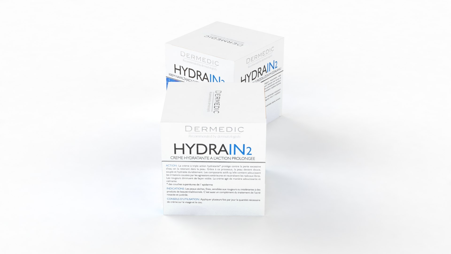 Dermedic Hydrain 2 Moisturising Face Cream 50ml 2021 3D Model ...