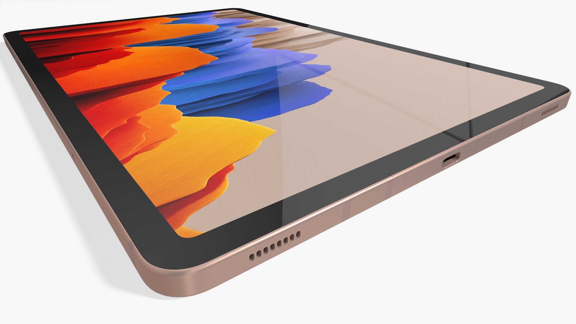 3D Realistic Samsung Galaxy Tab Model - TurboSquid 1603728