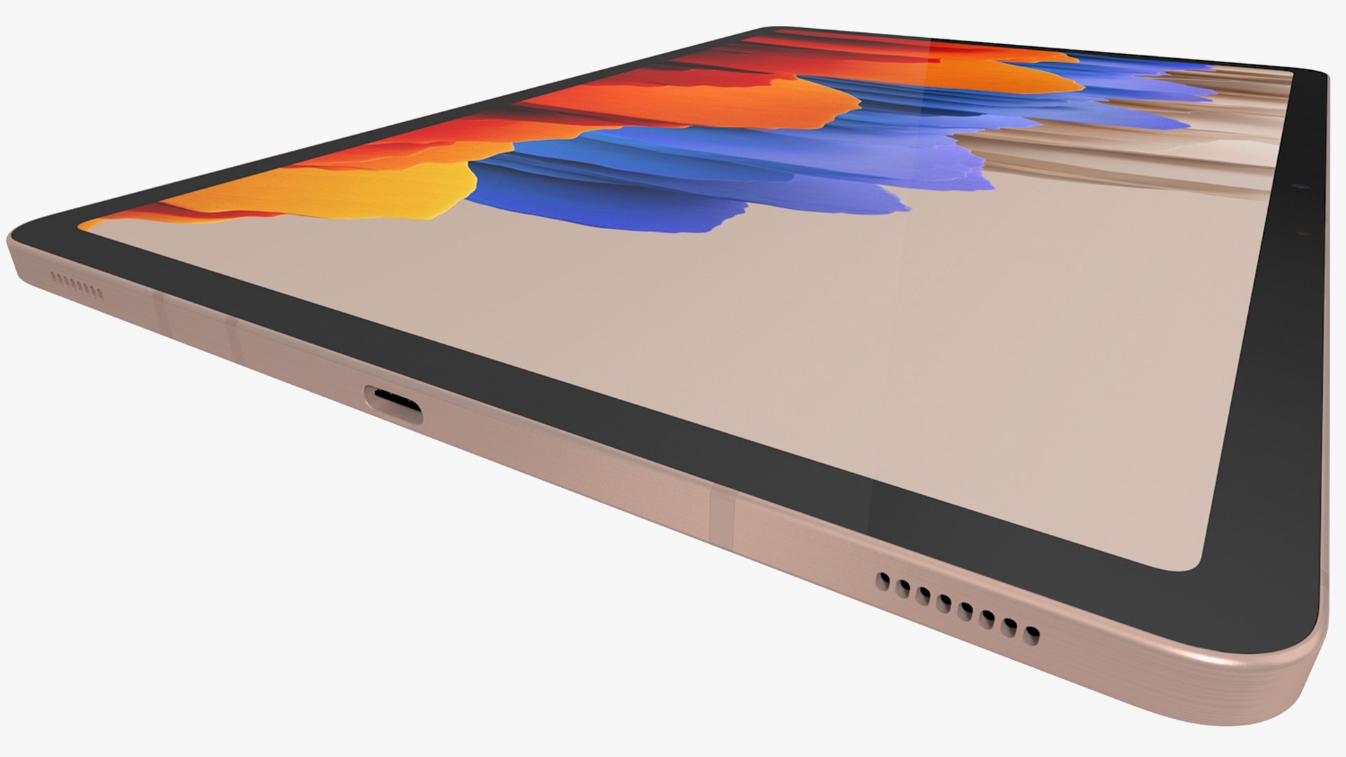 3D Realistic Samsung Galaxy Tab Model - TurboSquid 1603728