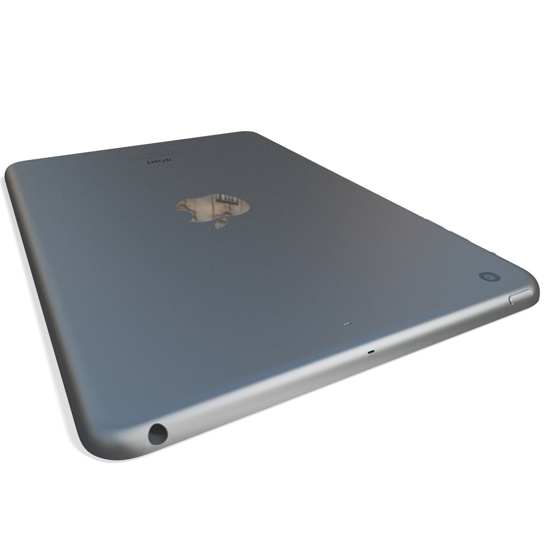 3d Model Realistic Apple Ipad Mini