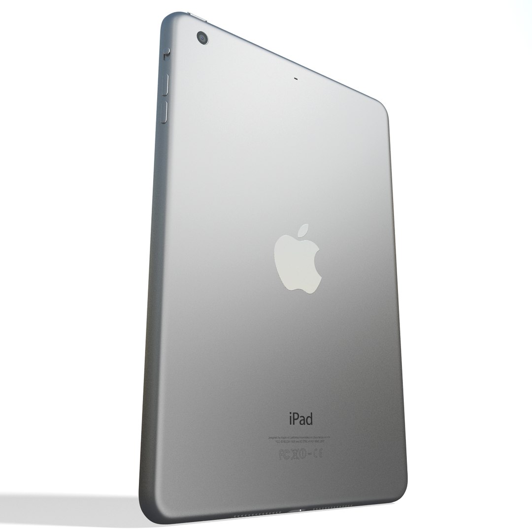 3d Model Realistic Apple Ipad Mini