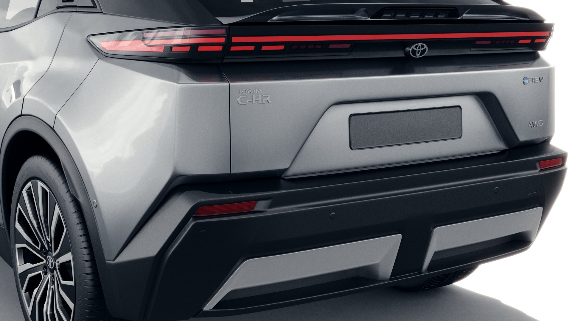 Toyota C-HR Plus 2026 With Interior 3D Model - TurboSquid 2400450