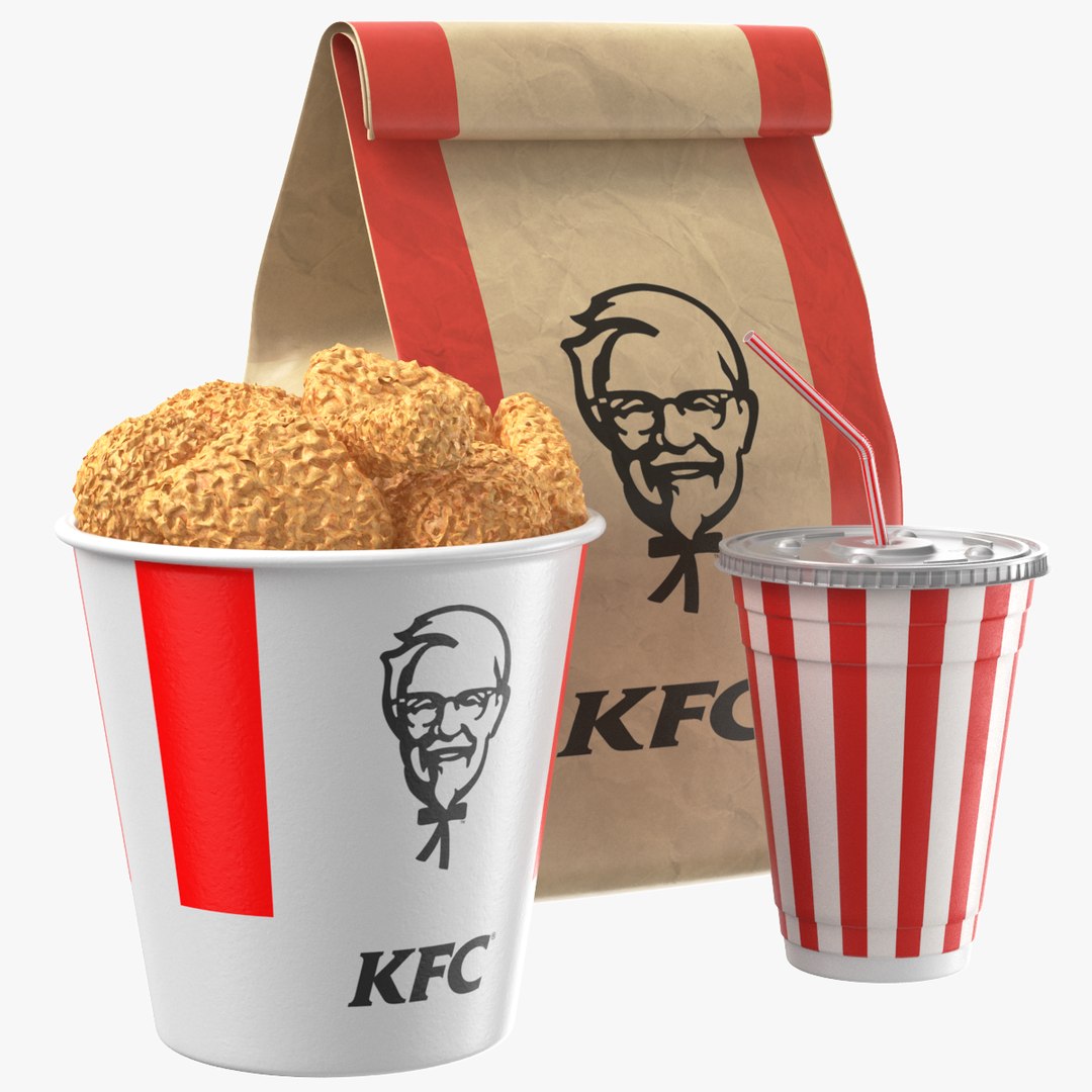 Detailed KFC Collection model - TurboSquid 2097421