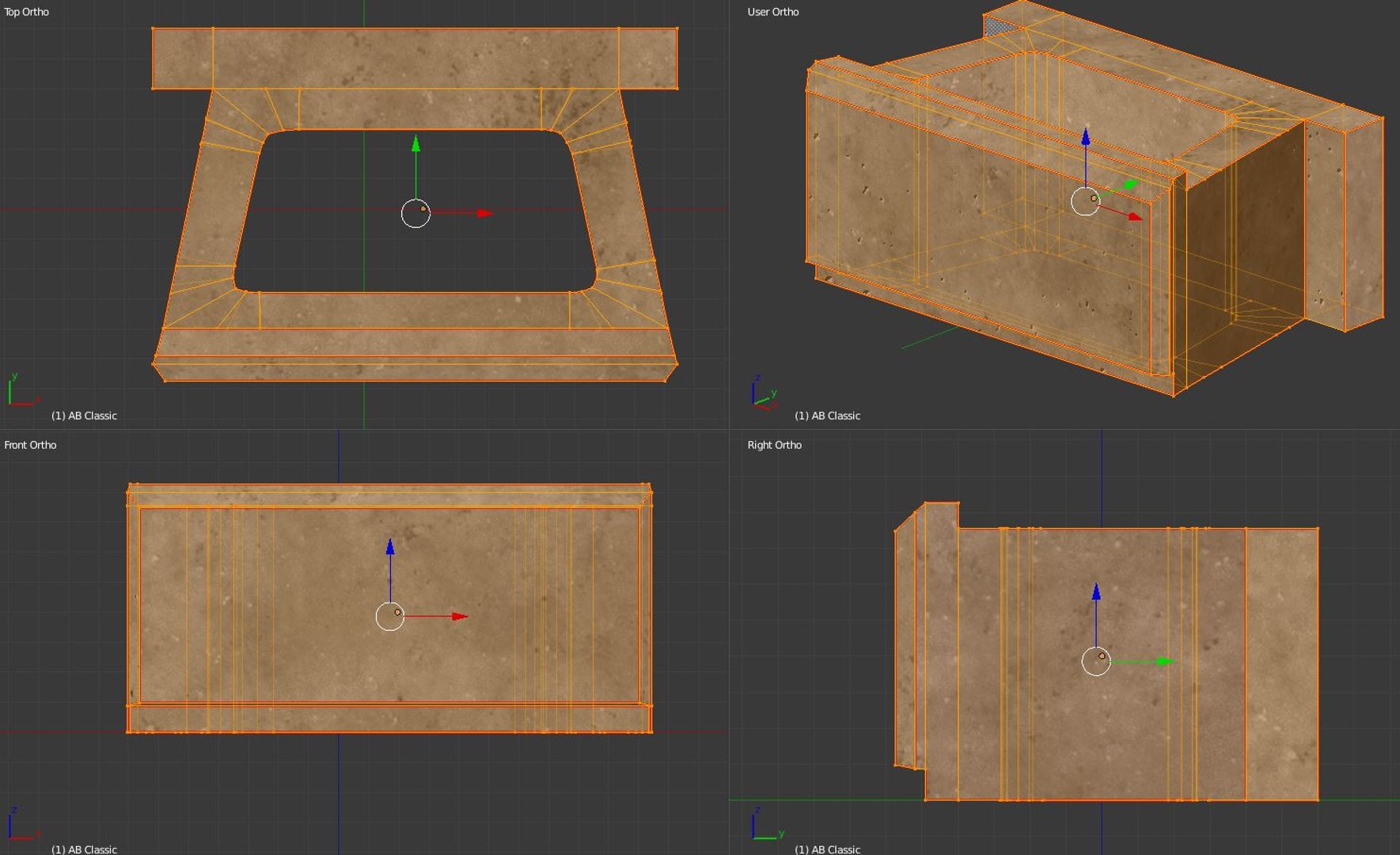3D Concrete Landscaping Blocks Allan Model - TurboSquid 1387781