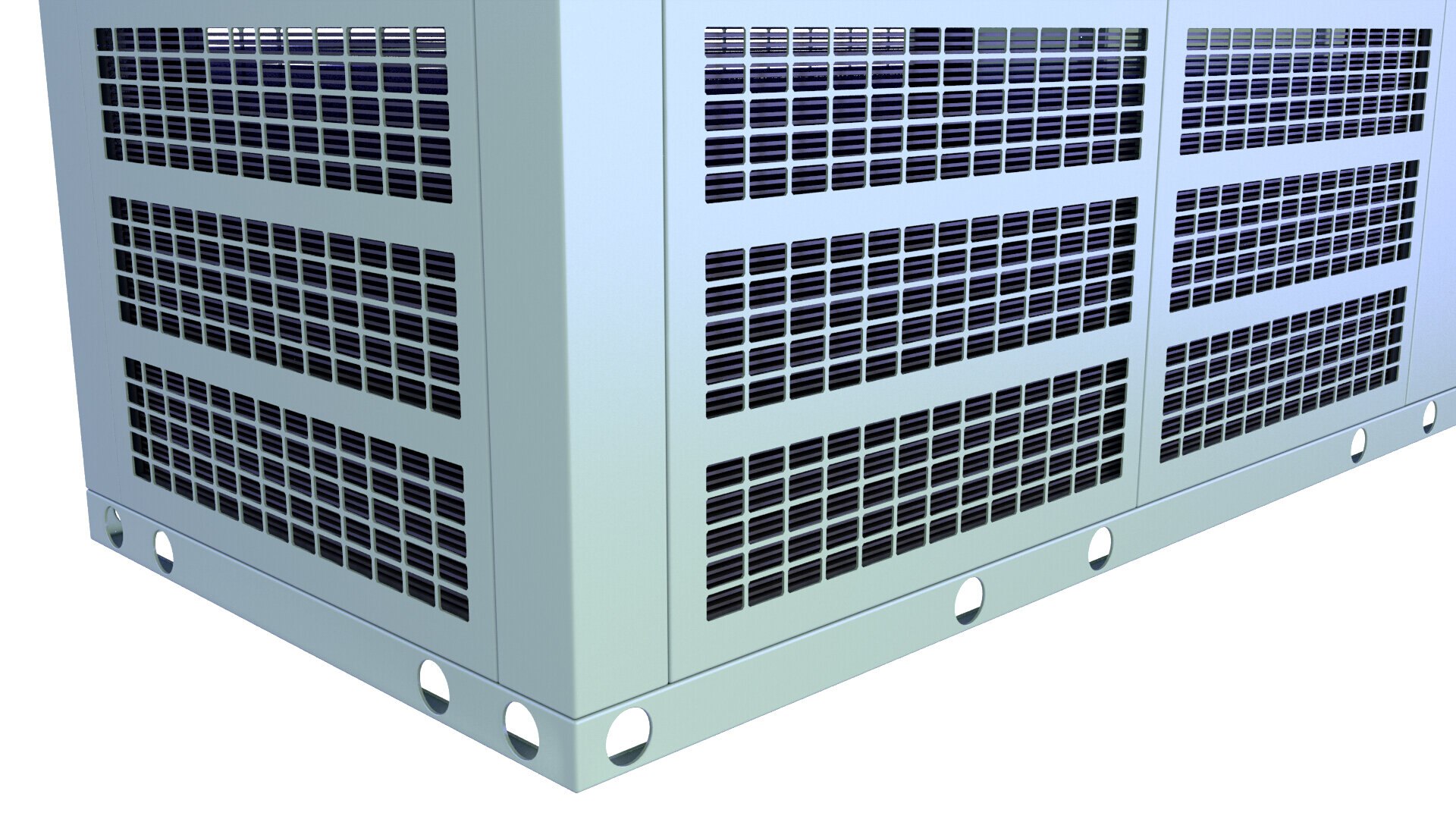 3D Double Fan Chiller 5 - TurboSquid 2098368