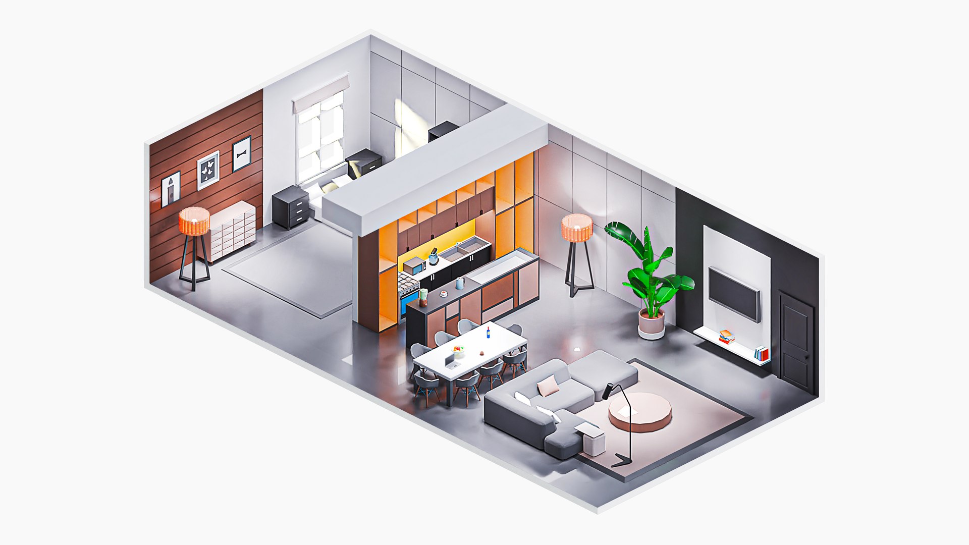 Room 2 3D - TurboSquid 2137220